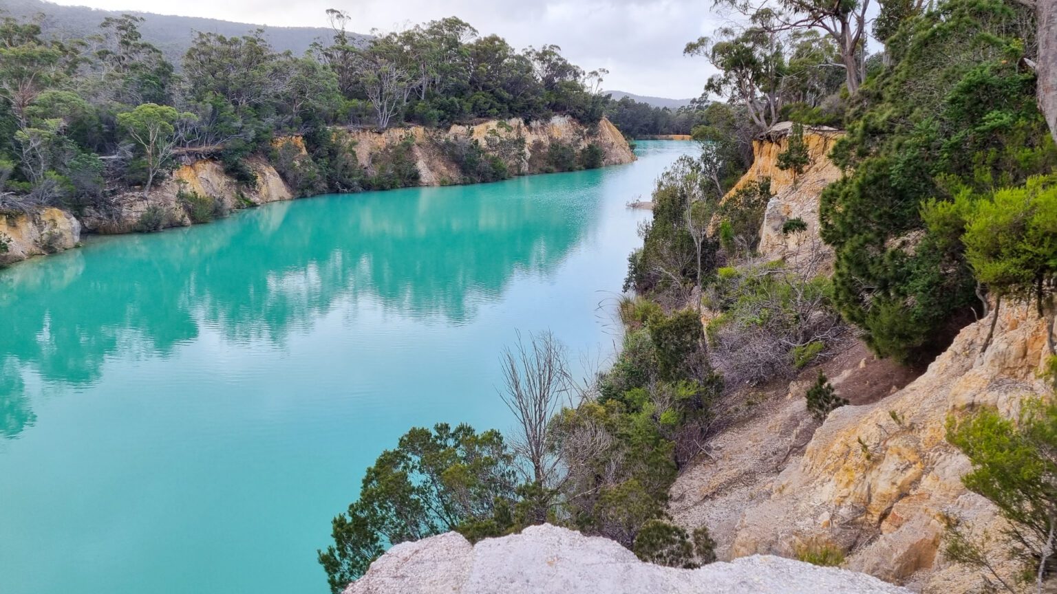 South Mount Cameron – Tasmania’s Little Blue Lake - Monty and Me